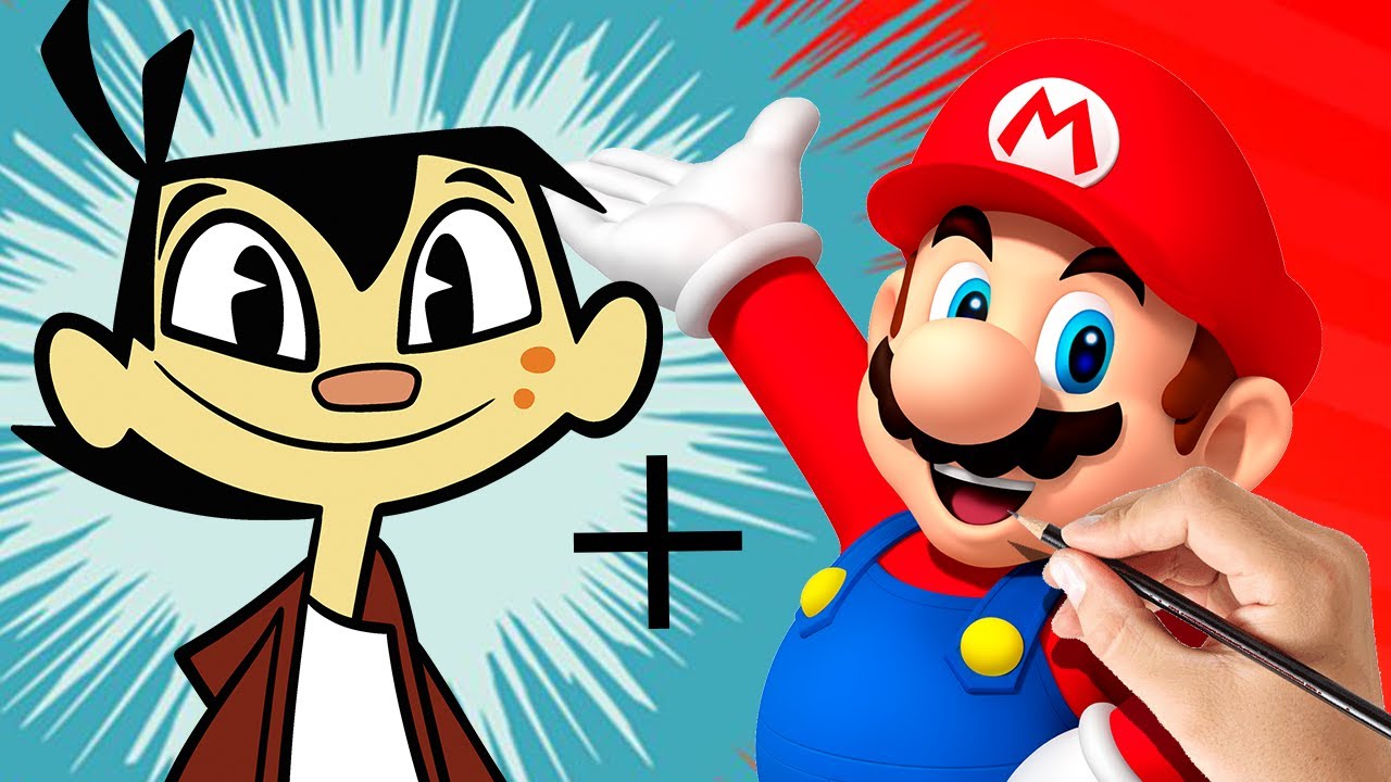 How To Draw Sheldon Lee as Mario - YouTube