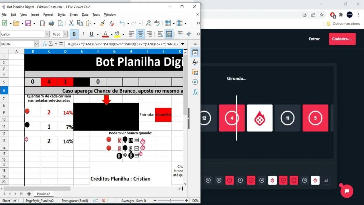 9X0 Em 6 minutos na Blaze com Esse BOT de Planilha! - YouTube