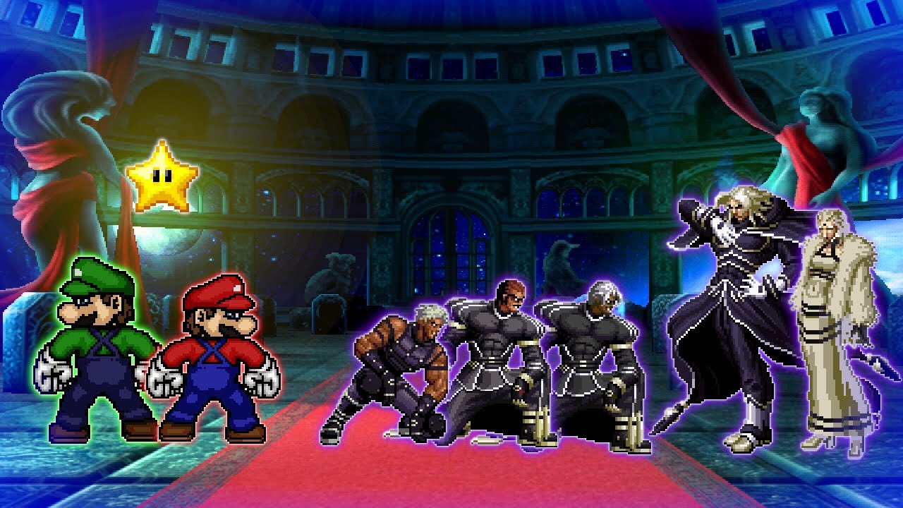 [KOF Mugen] Mario Bros. VS. Igniz [MARIO VS. NESTS PART 4/4] - YouTube