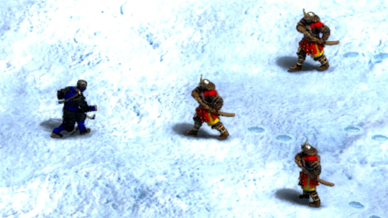 How Many Ninjas Do You Need to Kill 3 Samurai? | AoE II: DE - YouTube