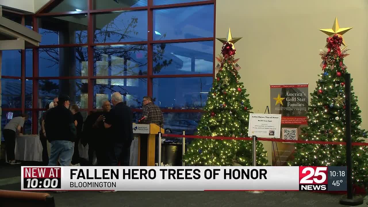 Bloomington's Fallen Hero Trees of Honor - clipped version - YouTube