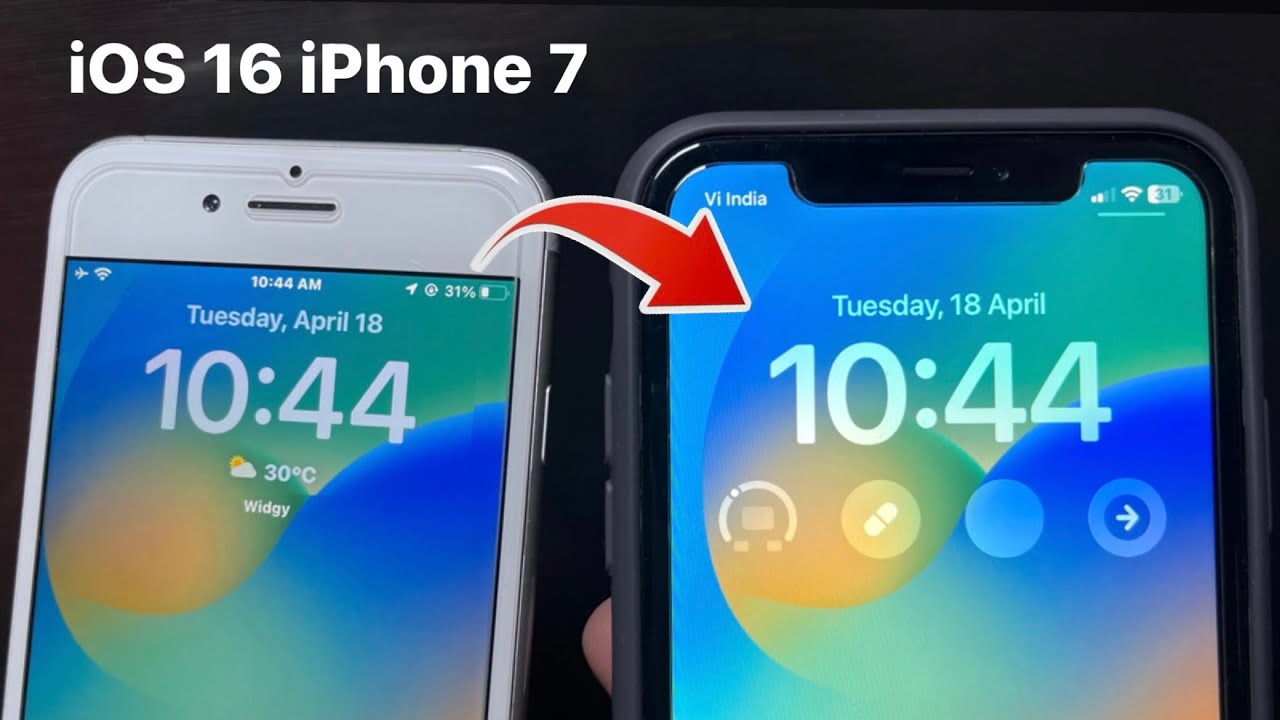 How to Get iOS 16 Same Features on old iPhones 6s, 7, 7+ - YouTube