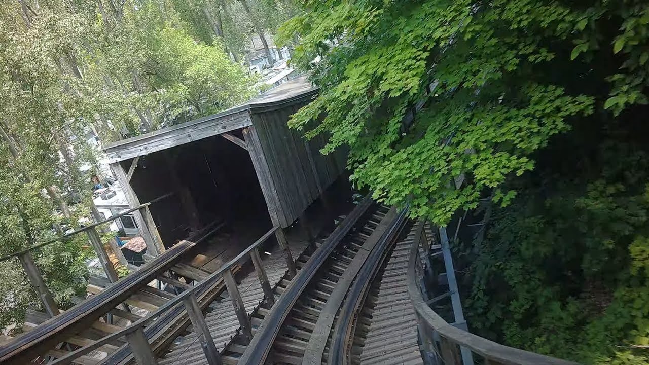 Ravine Flyer II - Waldameer - Front Row (4K HD POV) - June 2023 - YouTube