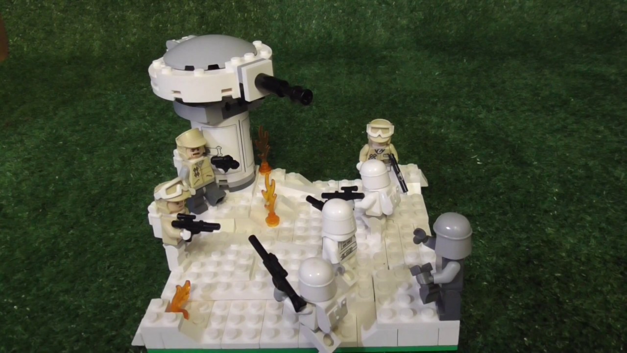 Battle Of Hoth Mini MOC - YouTube