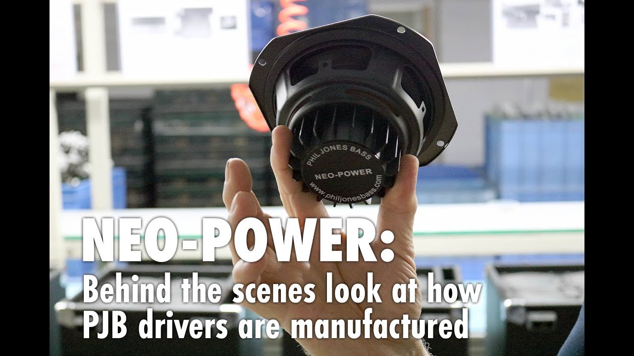 Neo-power: How PJB Speakers are made Ep1 - YouTube
