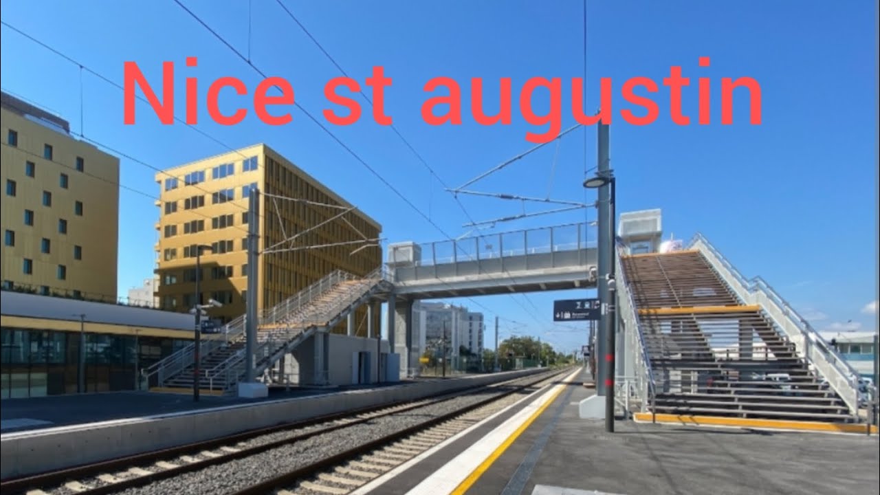 petit spot en gare de Nice Saint-Augustin - YouTube