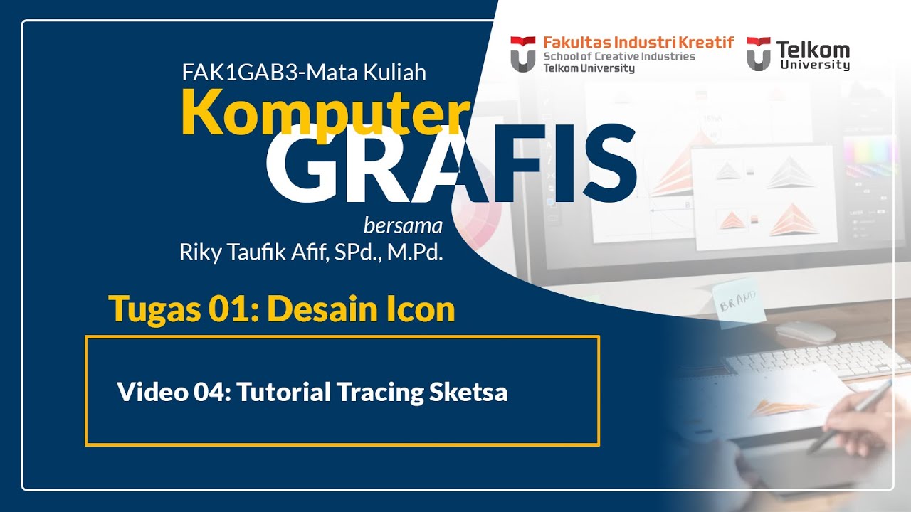 Video Tutorial 05: Video Tutorial Tracing Icon dari Sketsa - YouTube