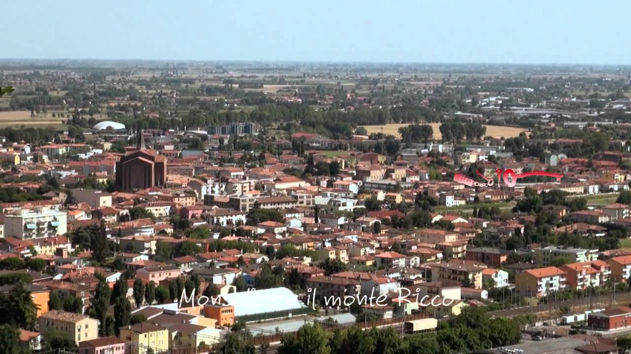 Monselice (Padova) vista dal Monte Ricco - YouTube