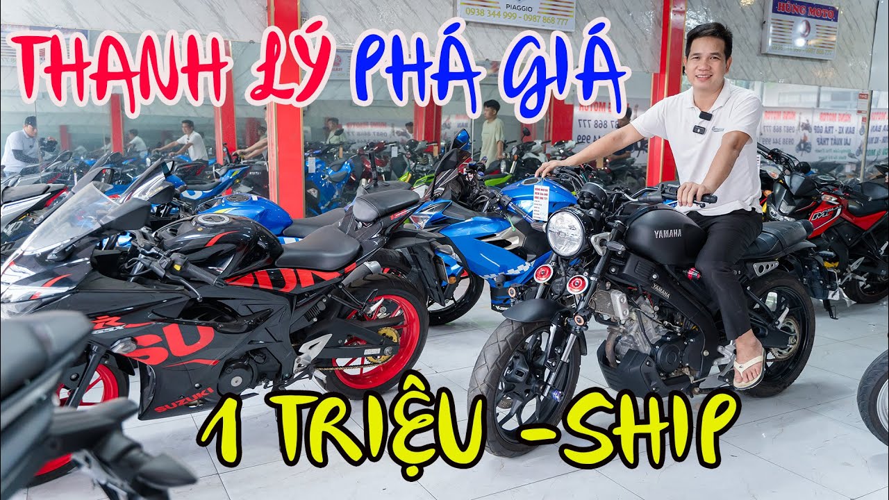 HÙNG HỒNG THANH LÝ PHÁ GIÁ MOTOR XSR 155 REBEL 300 GSX150 CB150R R15V3 ...