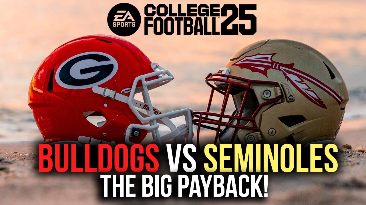 GEORGIA BULLDOGS VS FLORIDA STATE SEMINOLES - COLLEGE FOOTBALL 25 ...