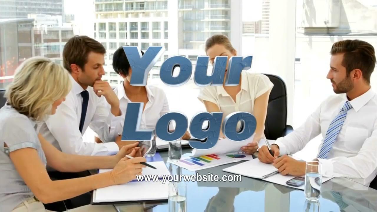 Create 3D Logo Animation Video with Professional Template - MakeWebVideo.com - YouTube