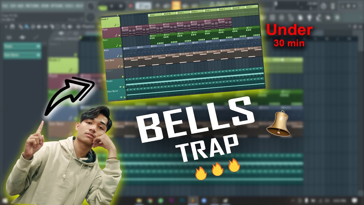 CARA SAYA MEMBUAT BELLS TRAP UNDER 30 MENIT ( FL STUDIO 20 ) - YouTube