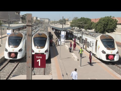 Sénégal : mise en service du Train Express Régional de Dakar | AFP Images