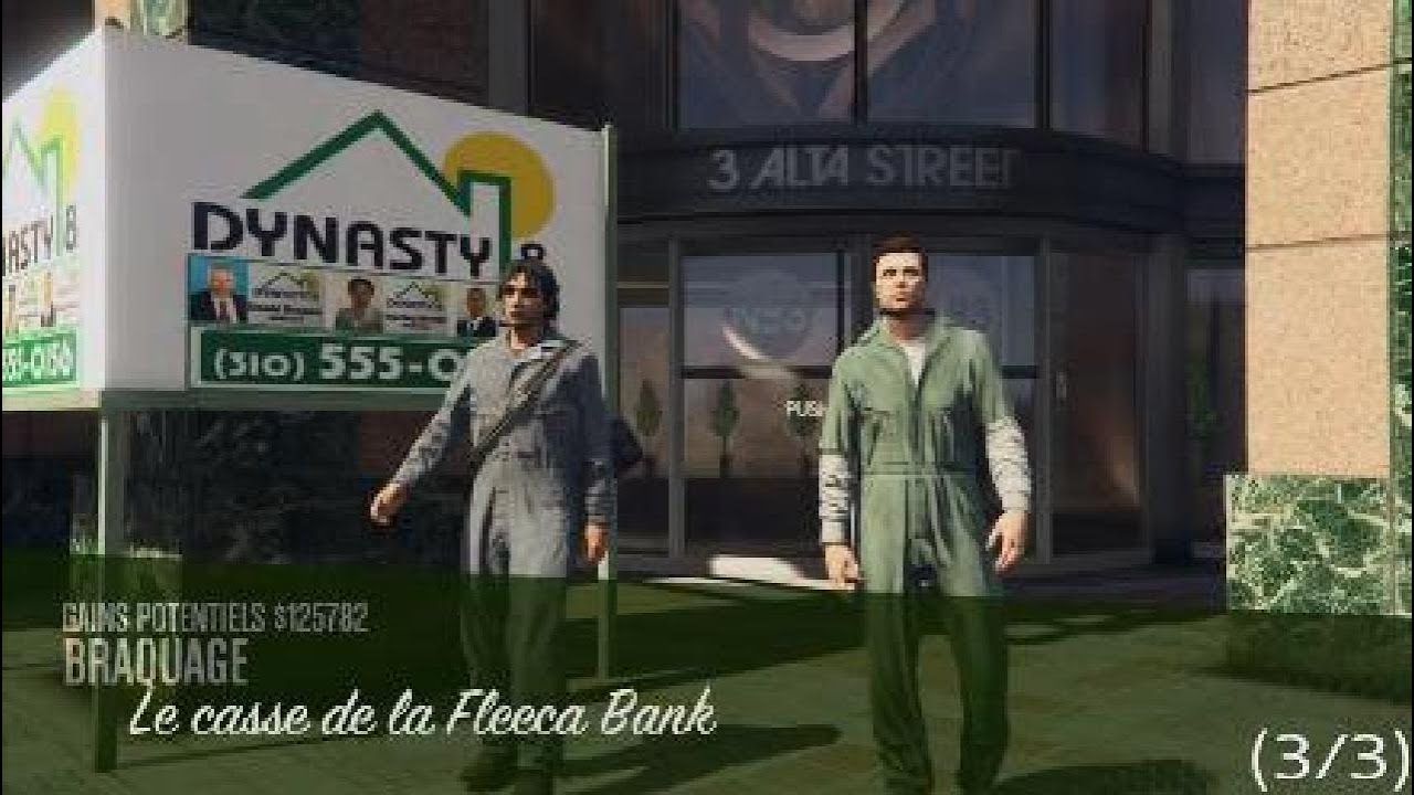 Le casse de la FLEECA BANK ! 💰 - YouTube