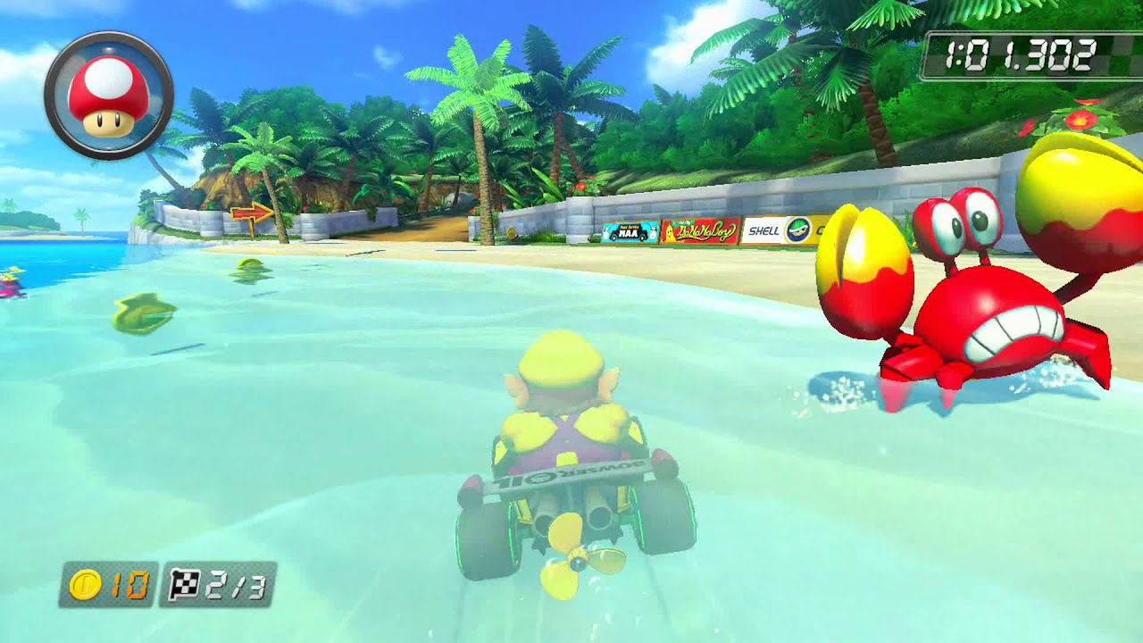 DS Cheep Cheep Beach - 1:49.821 - VιM∞IN (Mario Kart 8 World Record ...