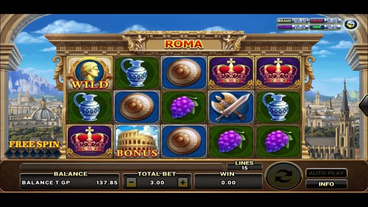 Slot Roma #โรม่า สล๊อต# สายทุนน้อย มาดูกัน# - YouTube