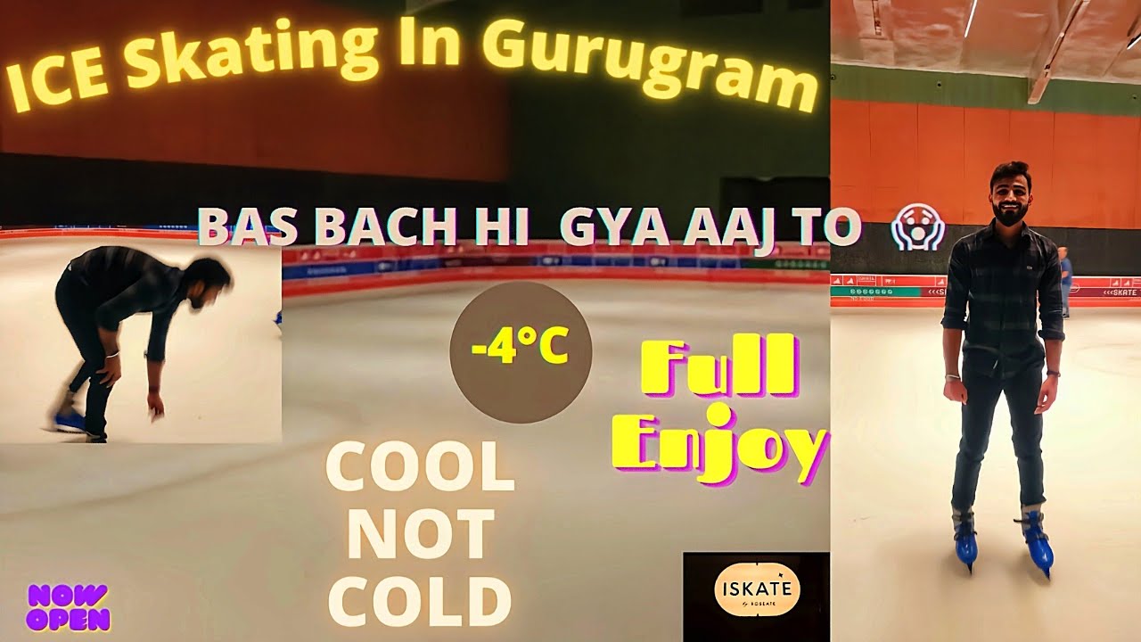 IceSkating In Ambience Mall | Gurugram | iSKATE| First In Delhi NCR| -4 ...