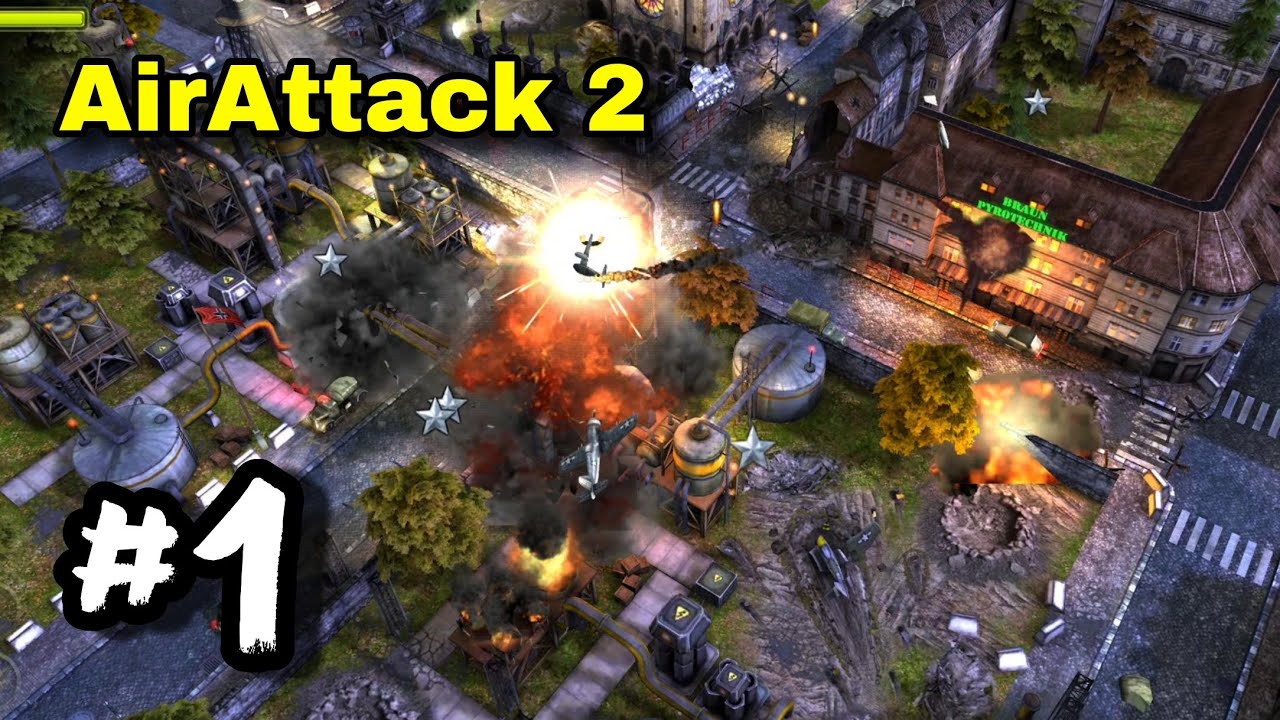 AirAttack 2 #1: Cuộc Chiến Trên Không - Game Bắn Máy Bay Siêu Đẹp !!! - YouTube
