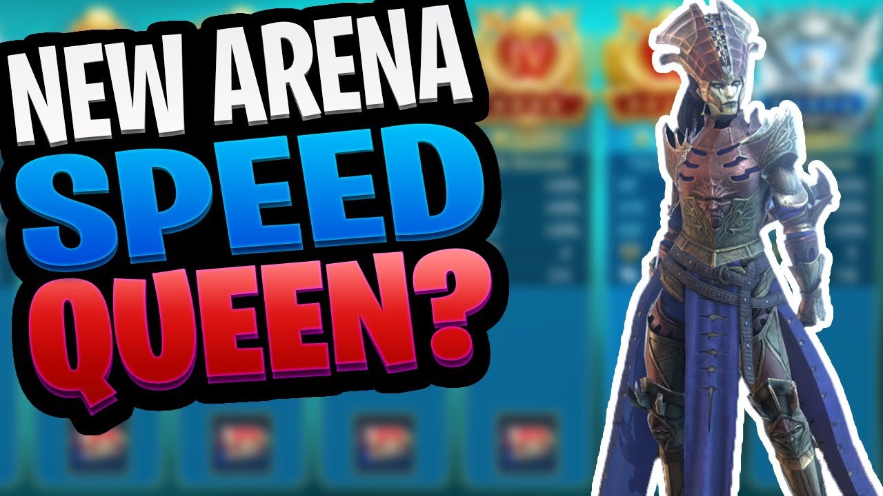Arbiter has met her MATCH as the SPEED queen in Arena in Raid Shadow ...