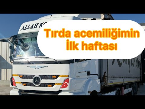 TIRDA ACEMİLİĞİN İLK HAFTASI | İLK DENEYİMLERİM