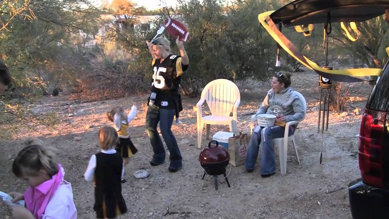 Hot Pittsburgh Girls Superbowl Steelers Tailgate Party - YouTube