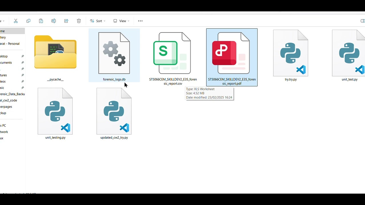 Digital Forensic Evidence Analyzer | Python Project for Cybersecurity ...