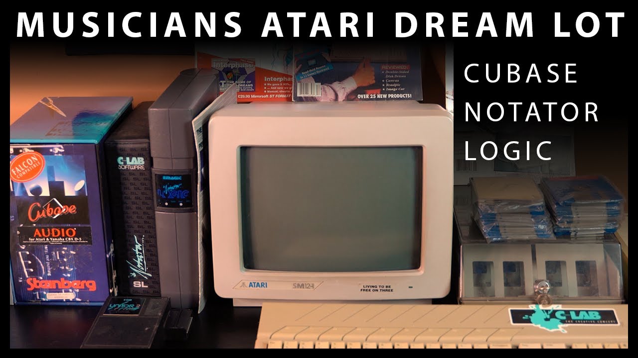 Atari Mega ST | Musicians Dream Lot | Cubase, C-Lab Notator, Emagic ...