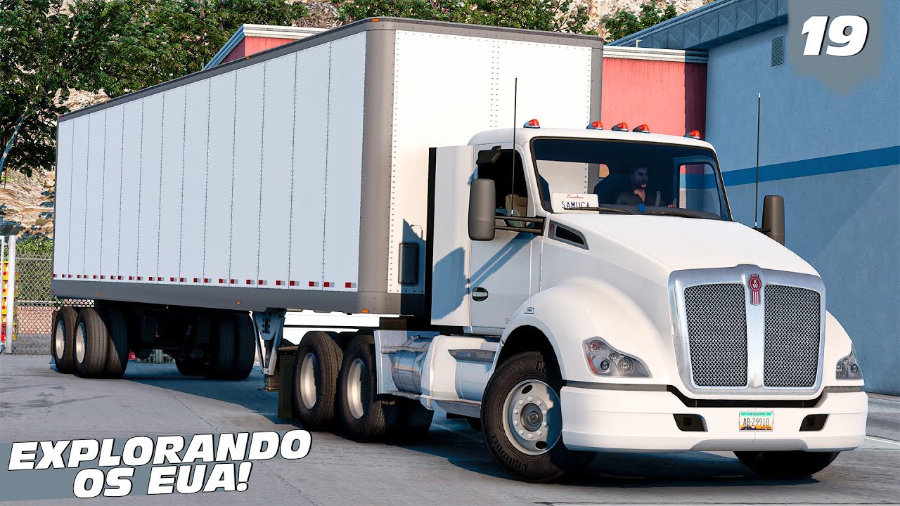 ATS: Explorando os EUA - Últimas Viagens do Kenworth T680 - YouTube