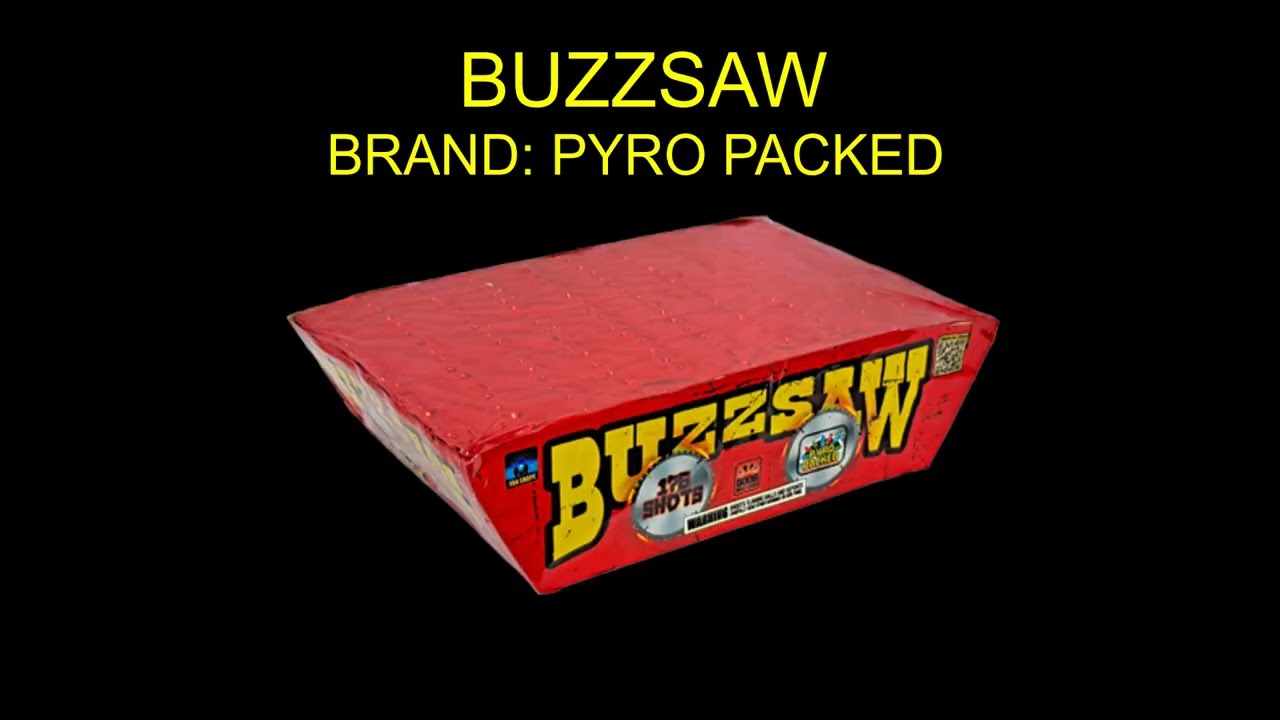 Buzzsaw Pyro Packed Fireworks - YouTube