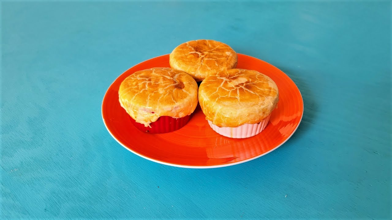 Mini Chicken Curry Pot Pie | Fusion Comfort Food| Creamy chicken curry ...