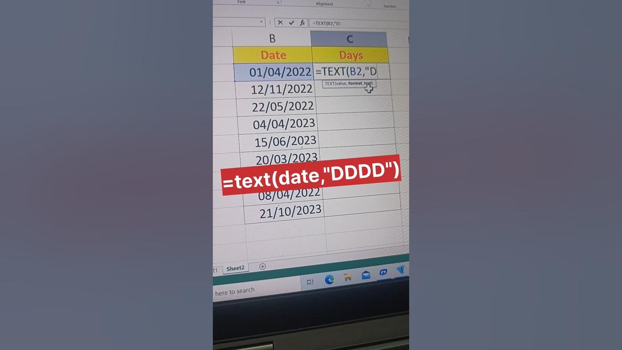 Extract day from a Date | #excel #exceltips #exceltricks #shorts #viral #excelshorts #trending ...