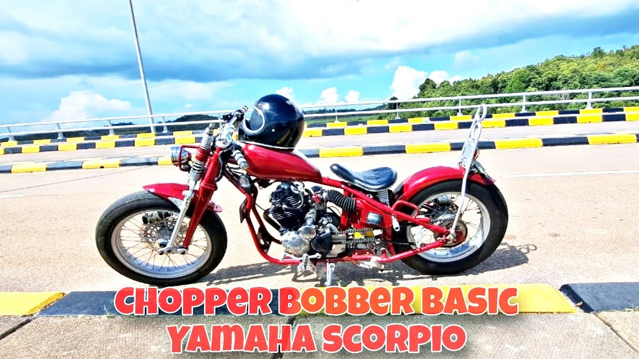 Chopper Bobber Basic Yamaha Scorpio‼️ #motorcustom #yamaha #chopper # ...