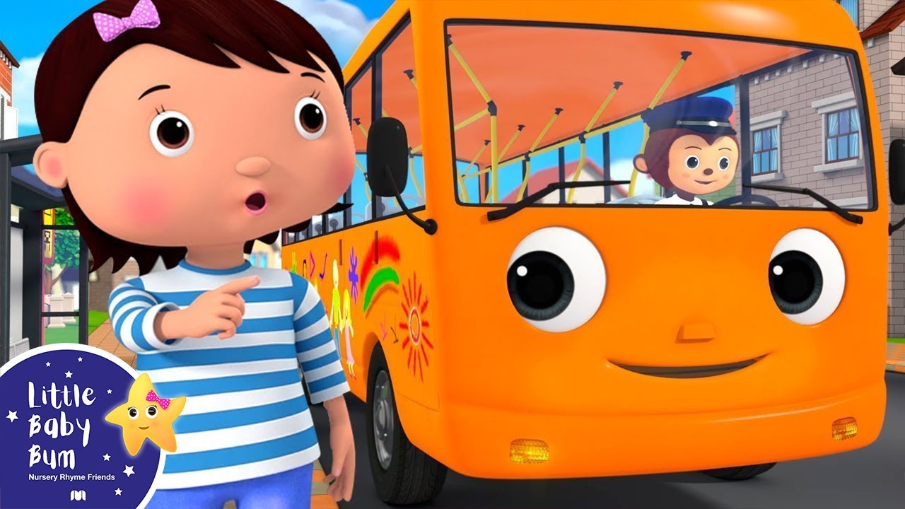 Color Bus Song & MORE! | Best Baby Songs | Kids Cartoon | Nursery ...