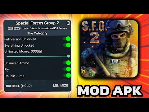 Special Forces Group 2 MOD APK (v2026 Update) | UNLIMITED MONEY & ALL SKINS UNLOCKED