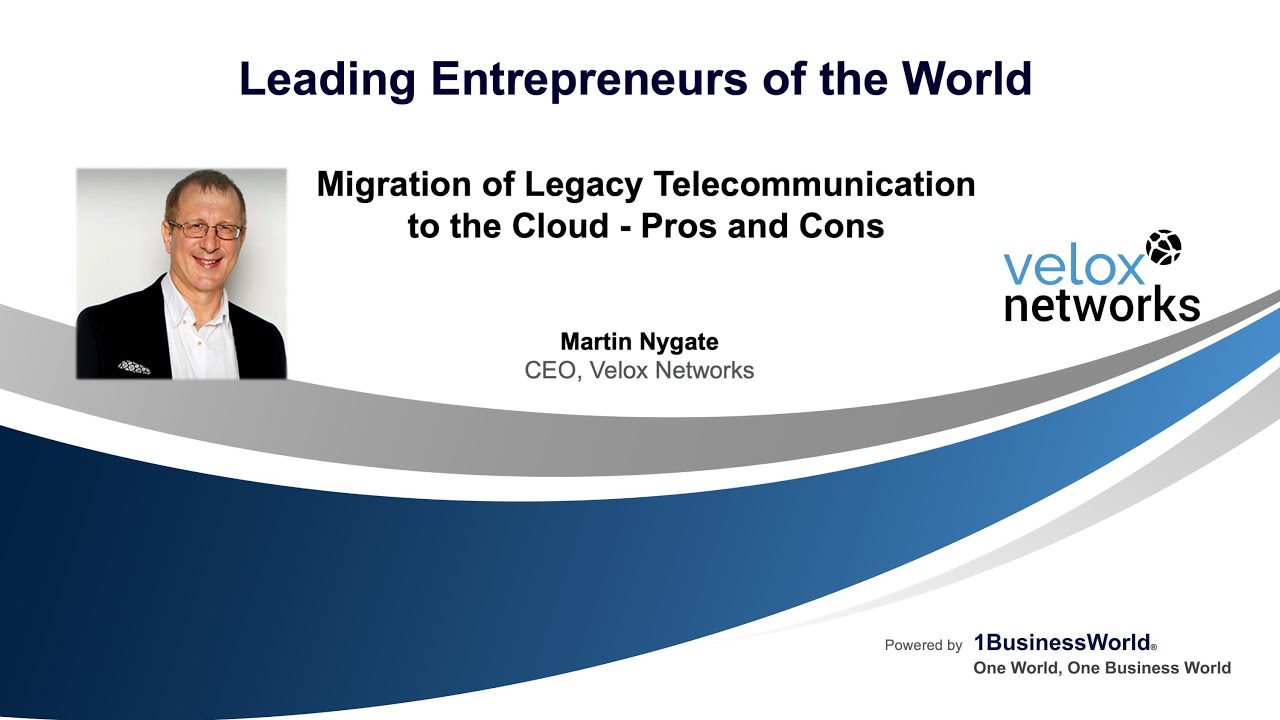 Migration of Legacy Telecommunication to the Cloud – Pros and Cons ...