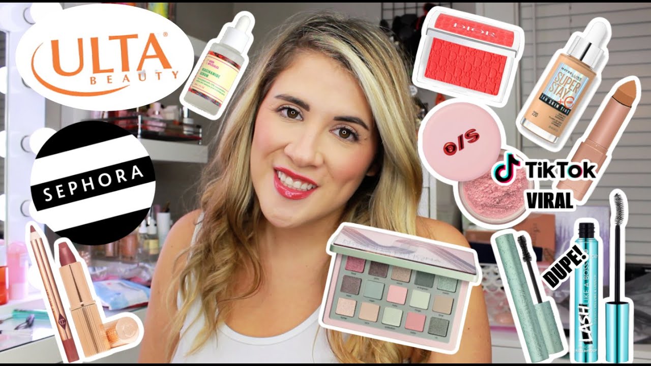 ULTA & SEPHORA NEW MAKEUP TRY ON HAUL - YouTube