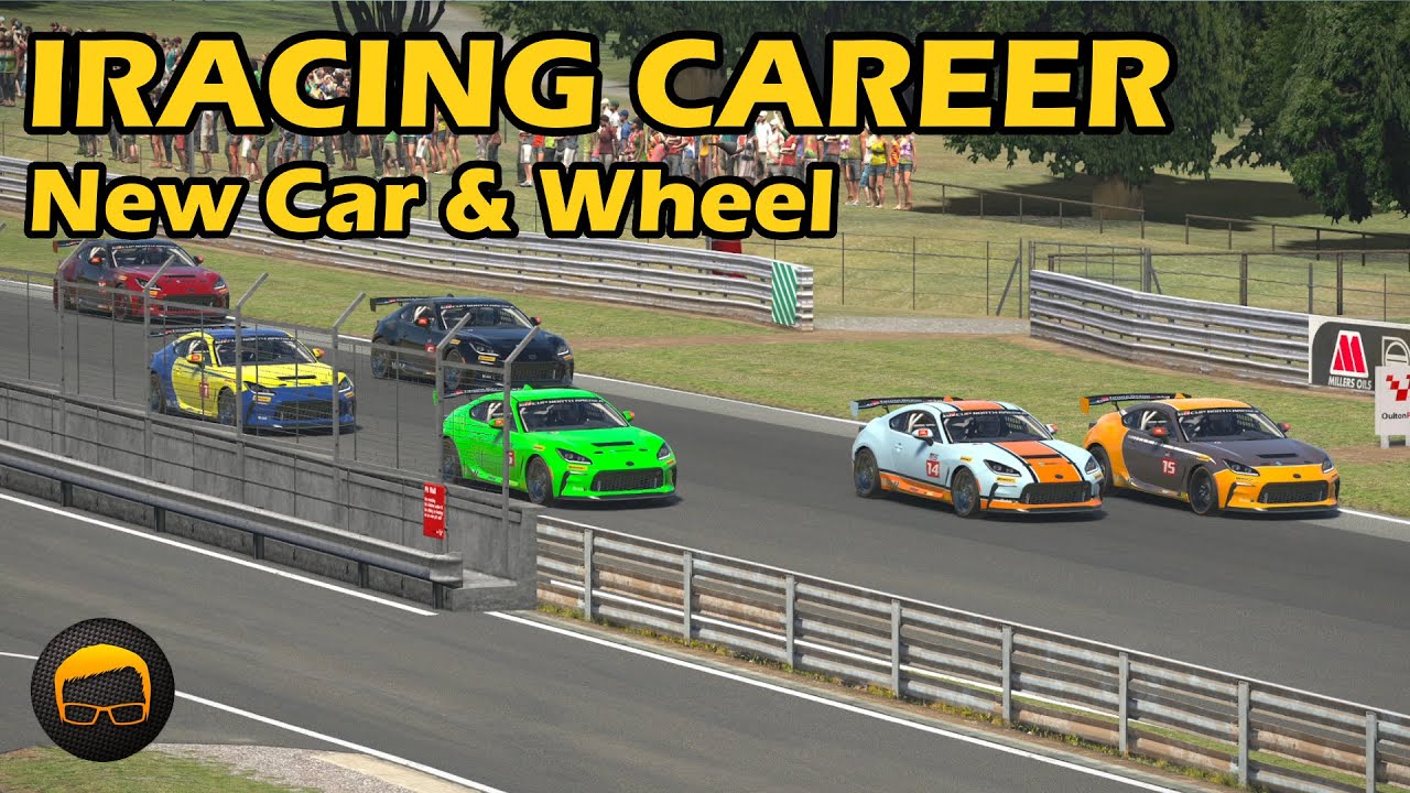 Testing A New Car & Steering Wheel! - iRacing Career Racing №53 - YouTube