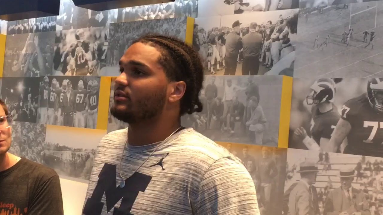 DT Carlo Kemp on facing Michigan’s offensive line - YouTube