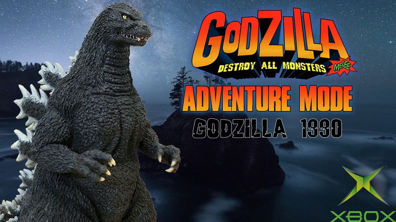 Godzilla: Destroy All Monsters Melee [XBOX] - Godzilla 1990's - YouTube