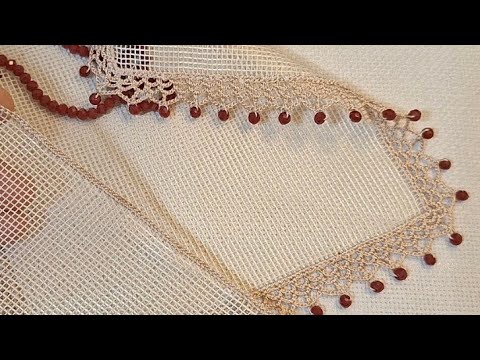 Ankara tülü ile sunum peçetesi modeli Part 2