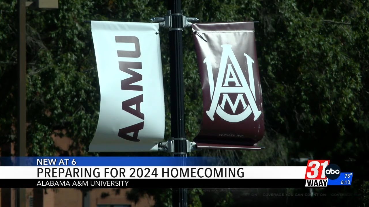 Preparations underway for Alabama A&M homecoming - YouTube