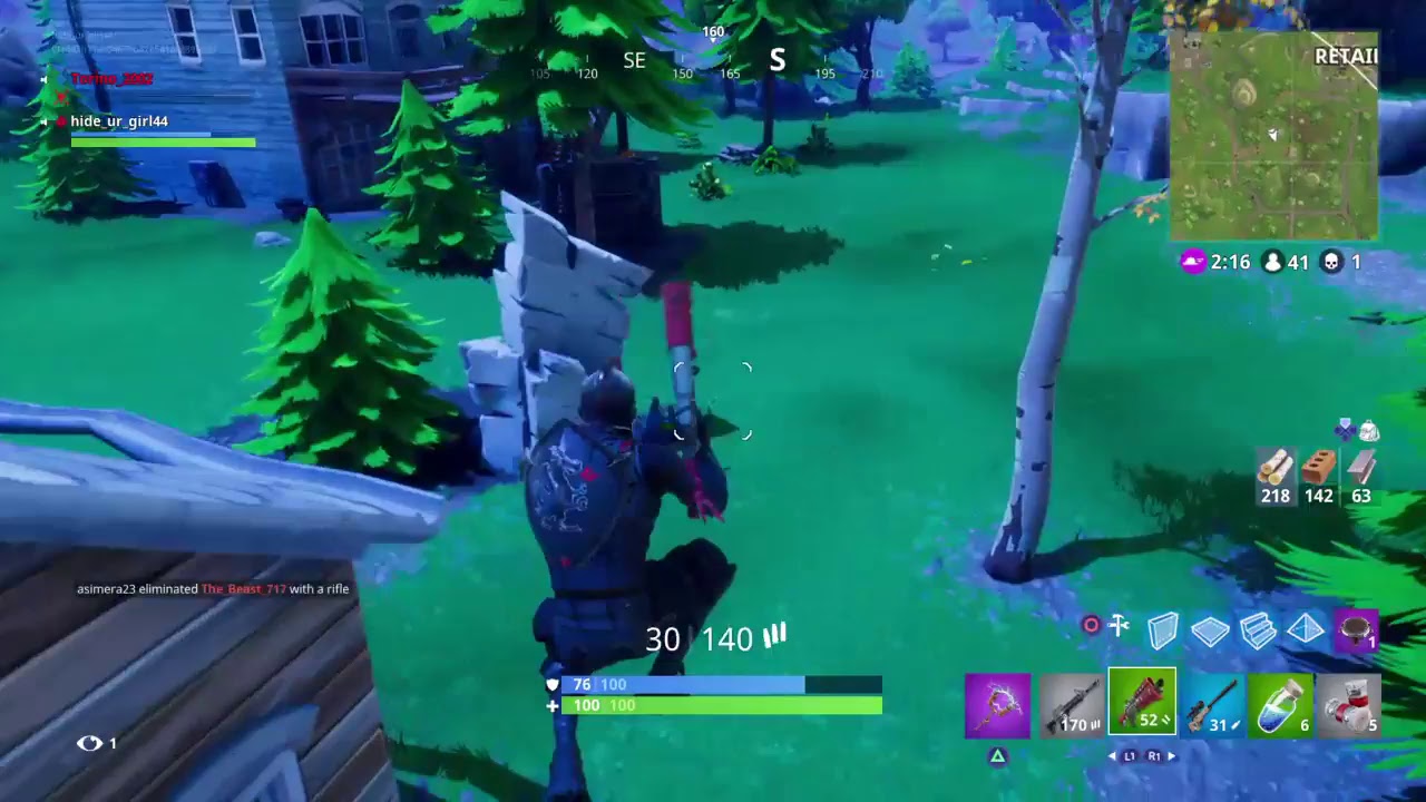 FORTNITE GAMEPLAY GONE violent GONE sexual - YouTube