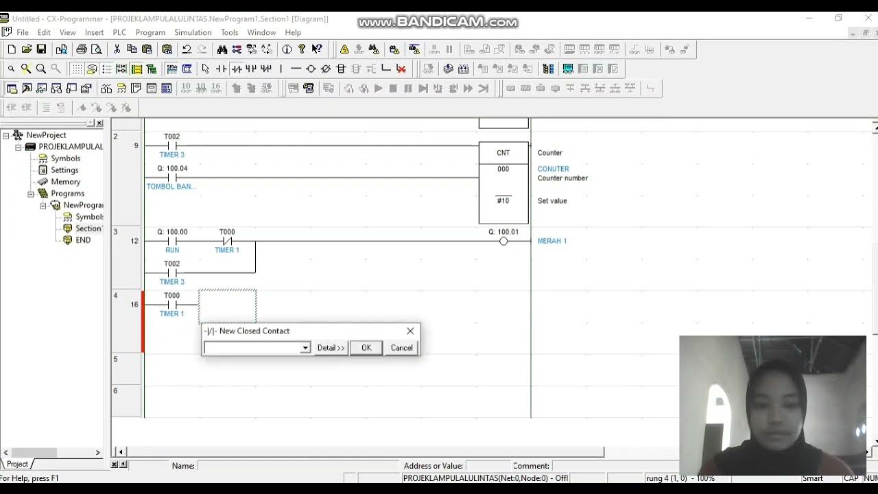 Sistem pengaturan lampu lalu lintas perempatan Menggunakan Cx ...