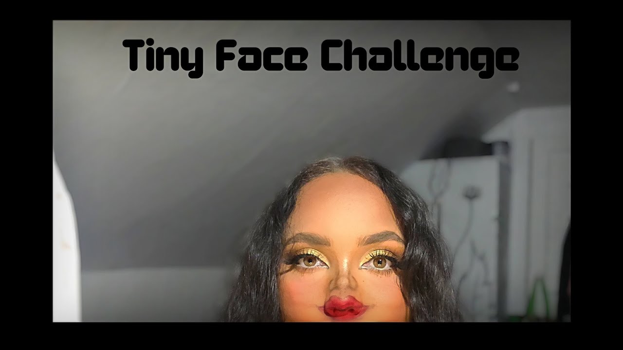 Trying Jaime French Tiny Face Challenge - YouTube