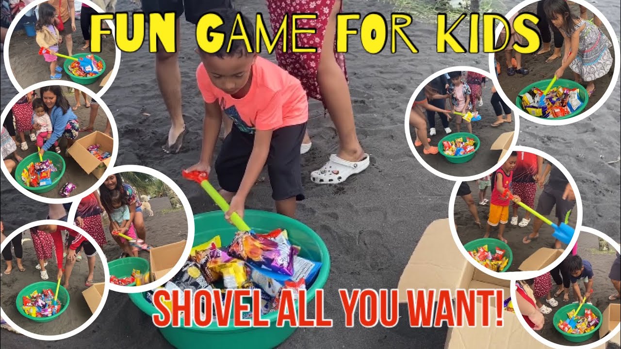 Shovel All You Want! Fun Game Idea for Your Little Ones - YouTube