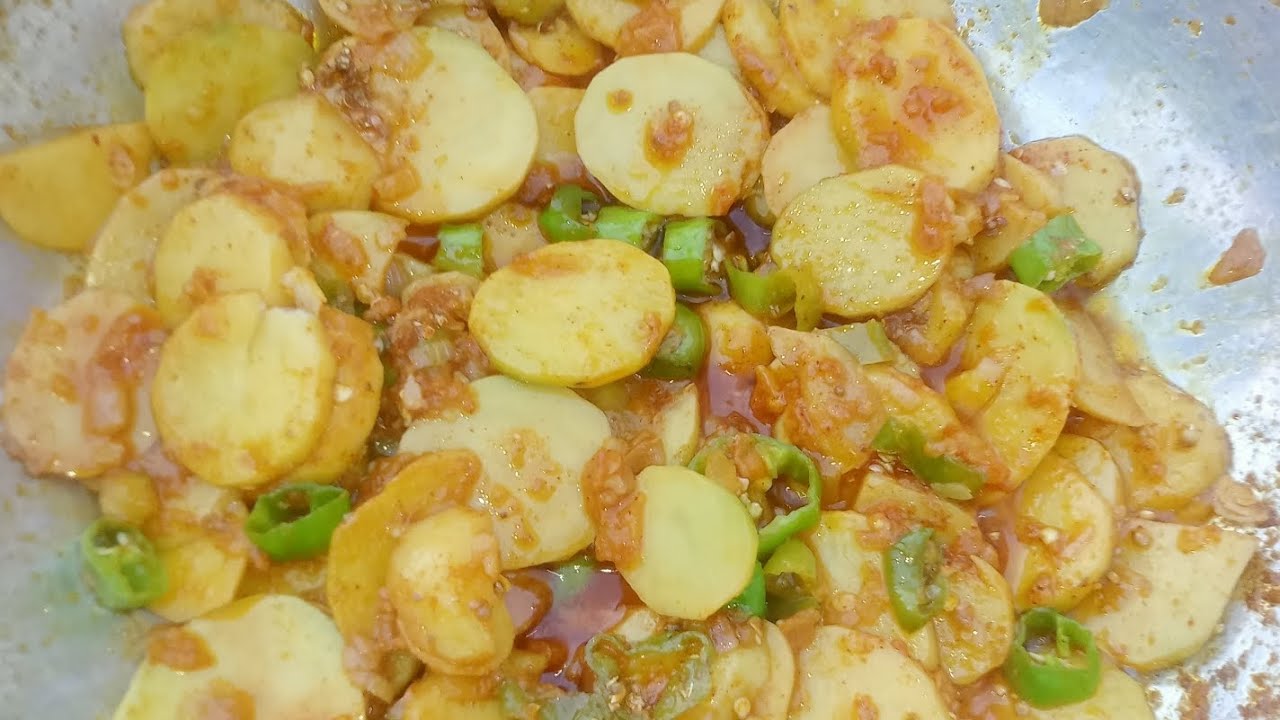 #Crispy Aloo Katliyan Recipe |Pakistani-Style Fried Potatoes#easy ...