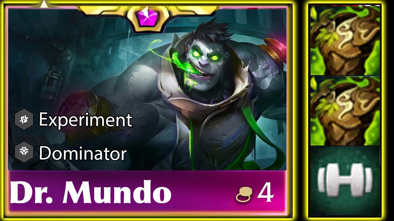 I hit the Bruiser Emblem and turned Dr. Mundo into a 9k HP beast ...