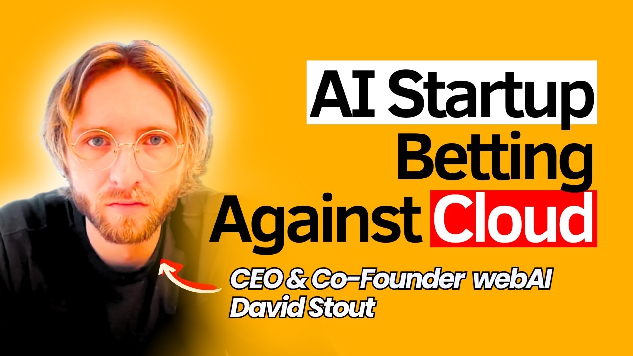 Private AI Models, Future of Personal AI, Running LLMs locally with webAI Founder David Stout ...