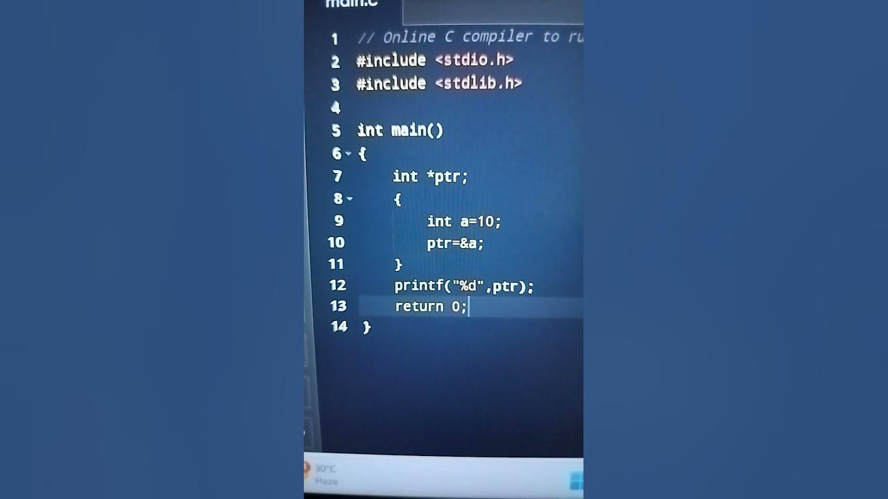 Dangling Pointer In C Coding Coder Cprogramming Javaprogramming 4108