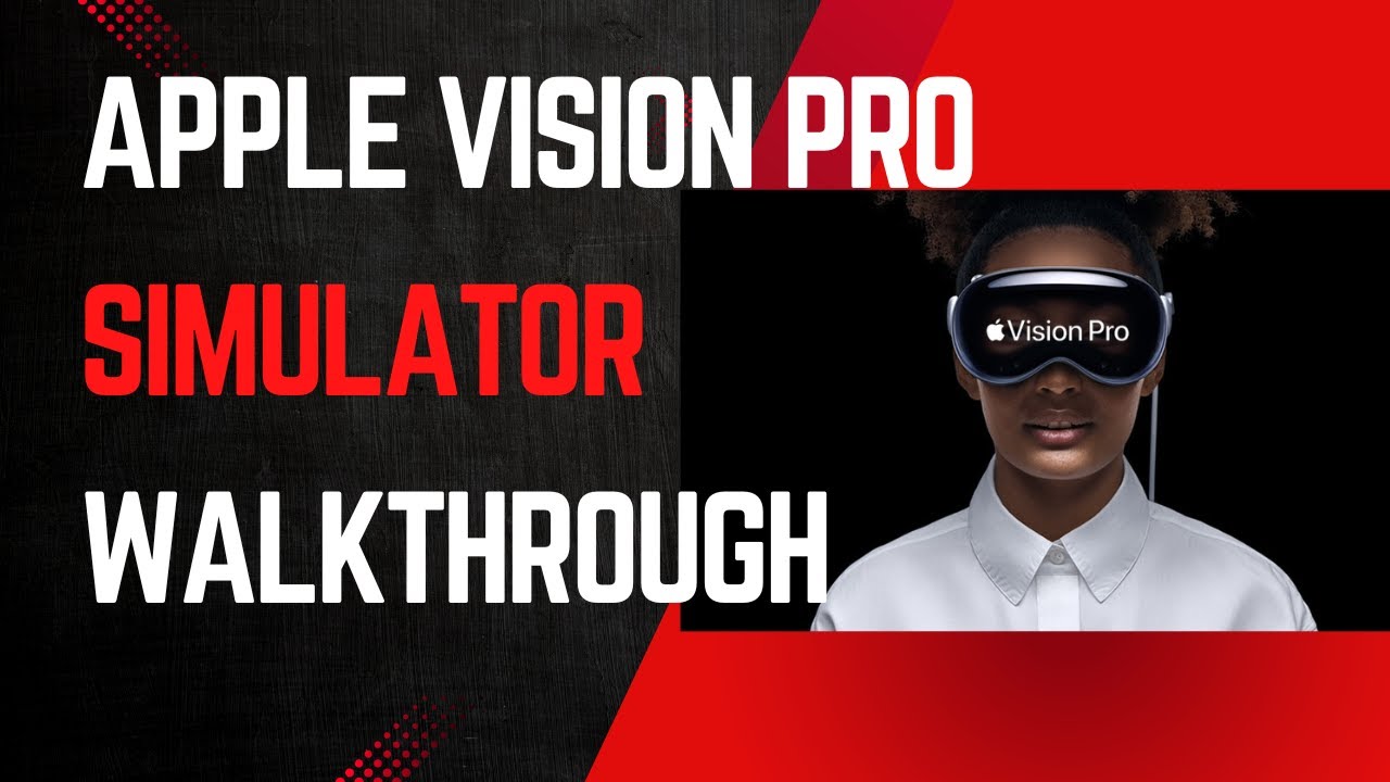 Apple Vision Pro Simulator and Test App Walkthrough - YouTube